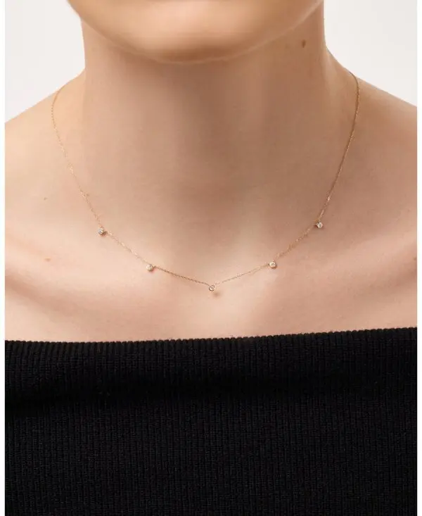 ANA LUISA Lab-grown Diamond Station Necklace