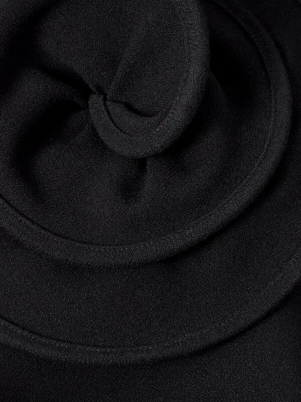 Magda Butrym Open-back Mini Dress - Black