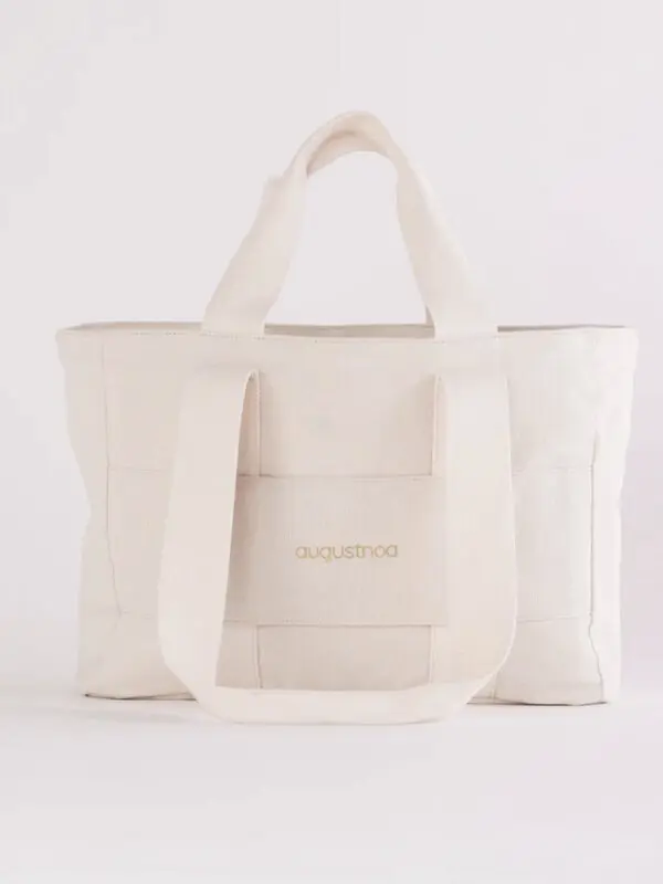 AUGUSTNOA Everyday Tote Bag - Natural