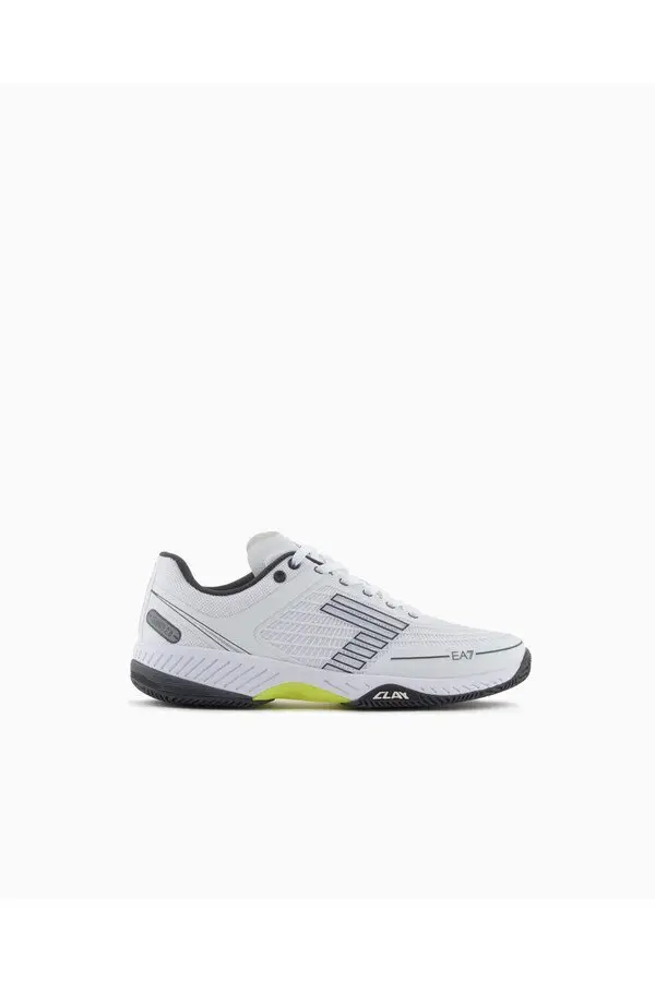 Emporio Armani Ea7 Tennis Clay Sneakers - White