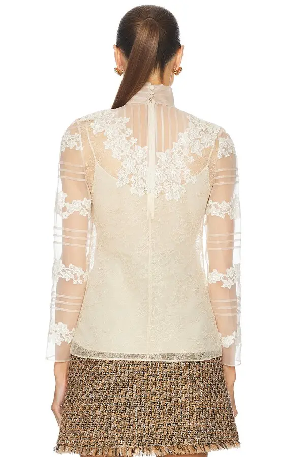 Valentino Garavani Roses Dentelle Top
