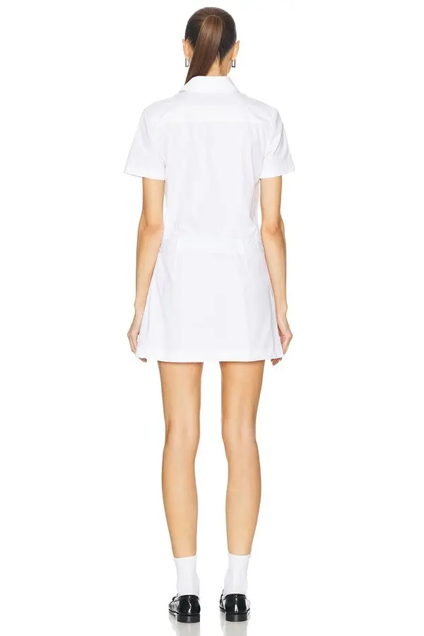 white christmas dresses Hope & Henry Girls' Organic Sleeveless Pique Polo Dress, Kelly Green, 2T main image 1