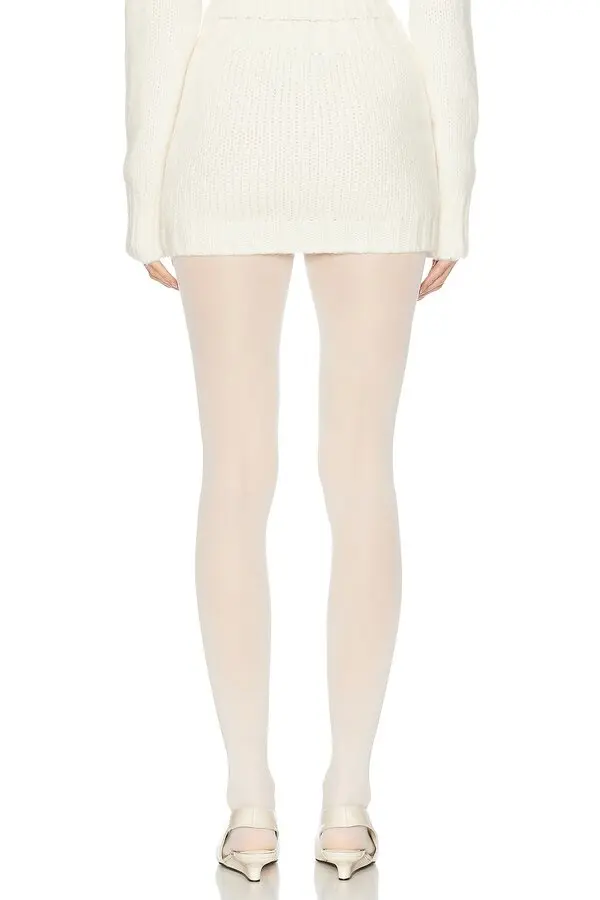 HELSA Annabelle Knit Skirt - Ivory