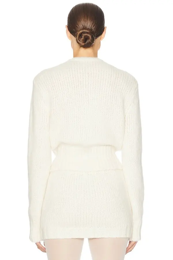 HELSA Annabelle Cardigan - Ivory