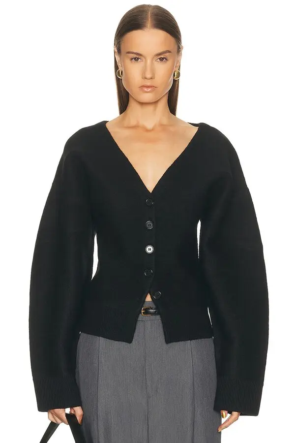 EAVES Arlet Knit Cardigan - Black