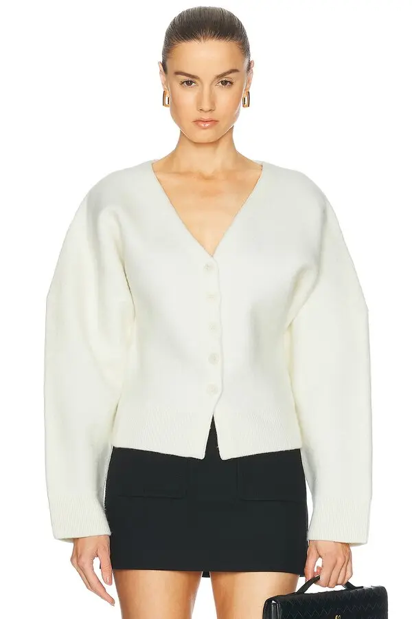 EAVES Arlet Knit Cardigan - Ivory