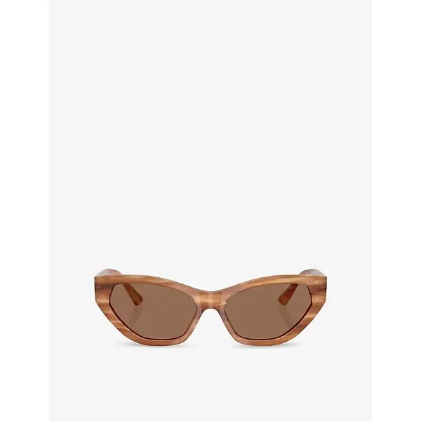 JIMMY CHOO Cat-eye Sunglasses - Brown