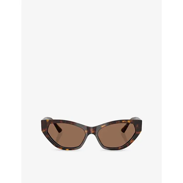 JIMMY CHOO Cat-eye Frame Sunglasses - Brown