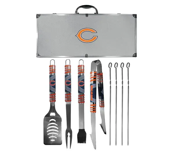 SISKIYOU GIFTS Siskiyou Sports Nfl Bbq Set 8pc - One-color