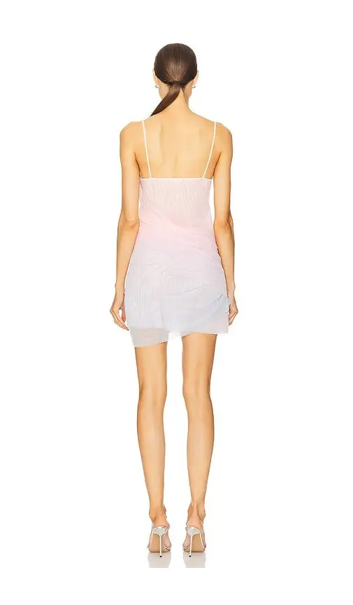 black slinky mini dress Scarlet Slinky Cowl Mini Dress - Black