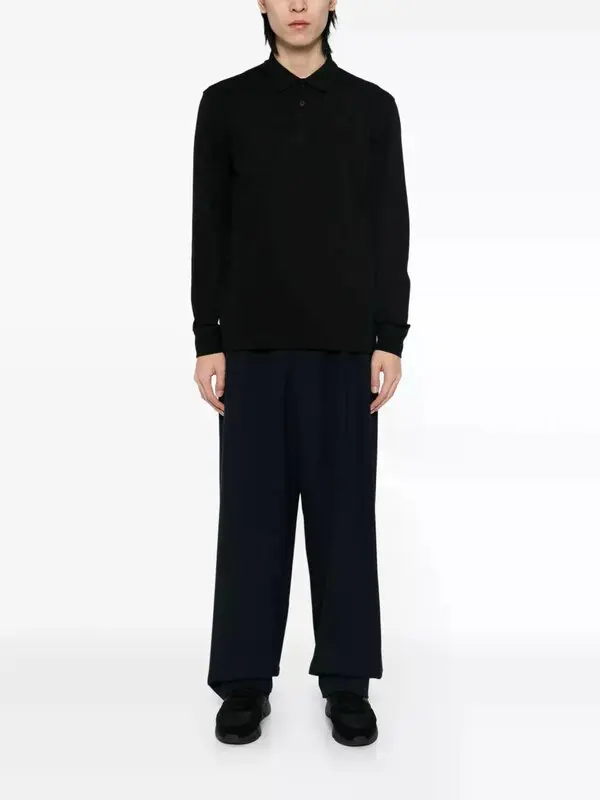 BOSS Logo-embroidered Polo Shirt - Black