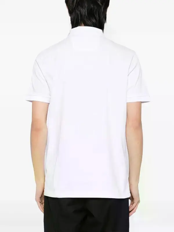 BOSS Logo-print Polo Shirt - White