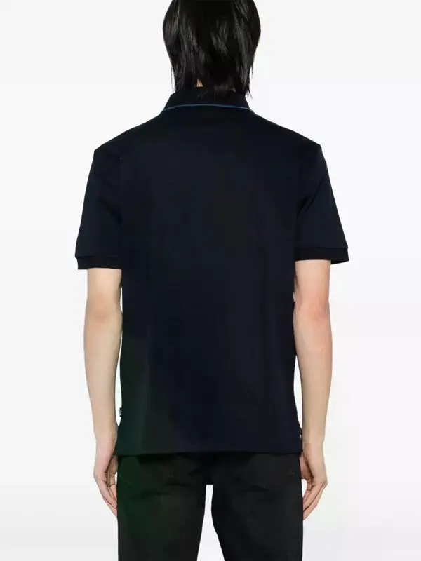 BOSS Cotton Polo Shirt - Blue
