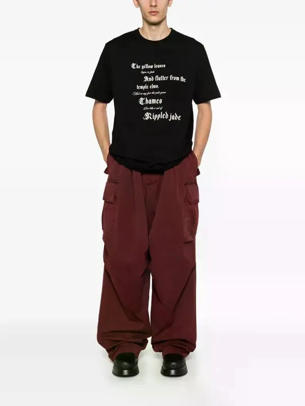 Alexander McQueen Text-print T-shirt