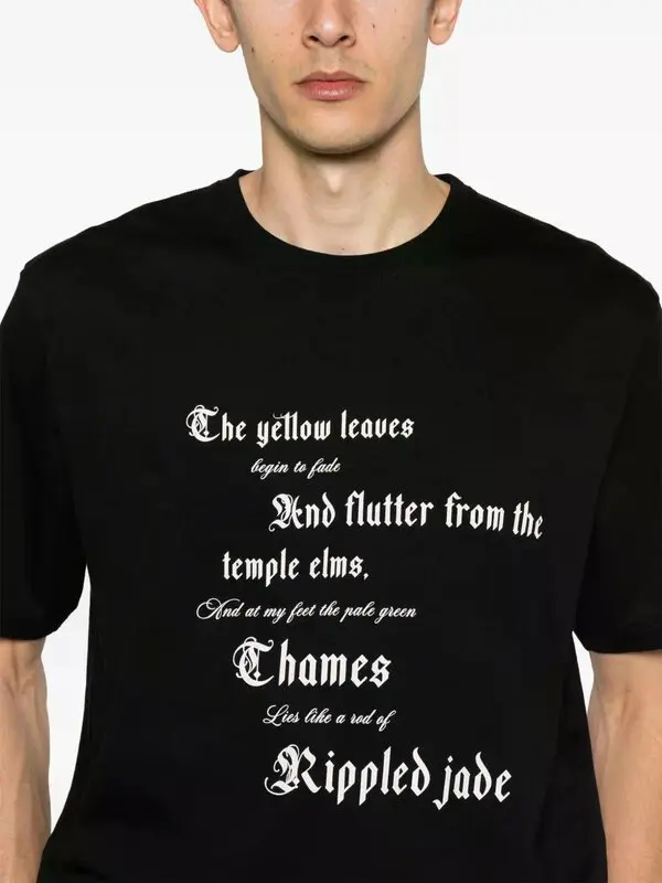Alexander McQueen Text-print T-shirt