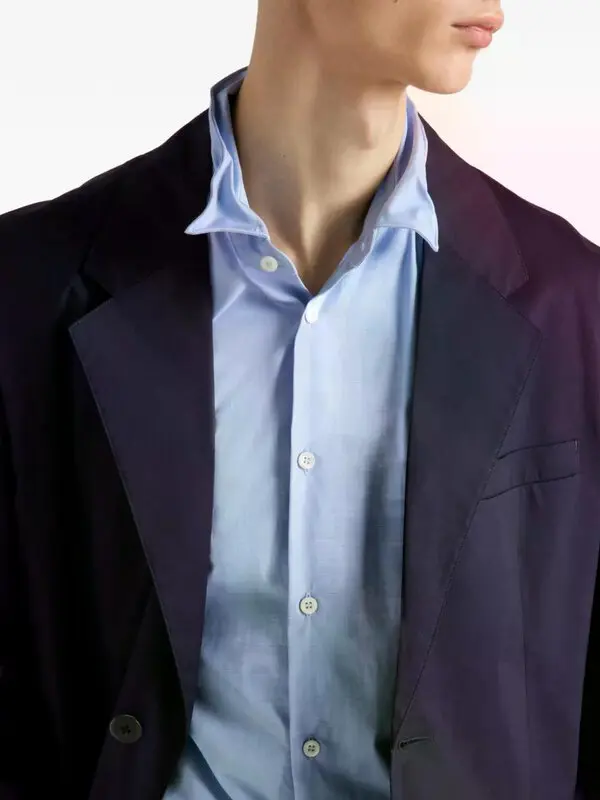 Prada Cotton Blazer - Blue