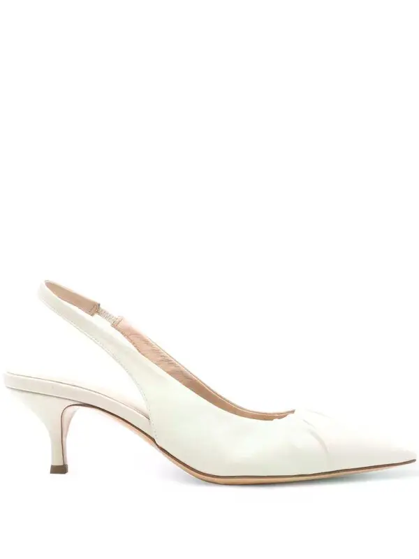 Fabiana Filippi 70mm Leather Slingback Pumps