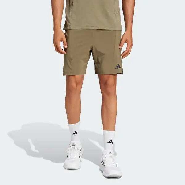 Adidas Training Workout Shorts - Olive Strata