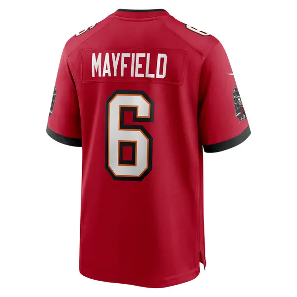 Nike Baker Mayfield Tampa Bay Buccaneers Nfl Game Jersey - Red