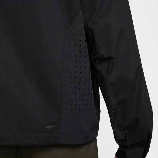 Nike Sportswear Tech Button-down Top - Black