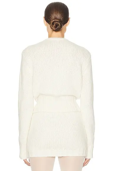 HELSA Annabelle Cardigan - Ivory