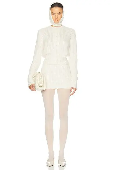HELSA Annabelle Cardigan - Ivory