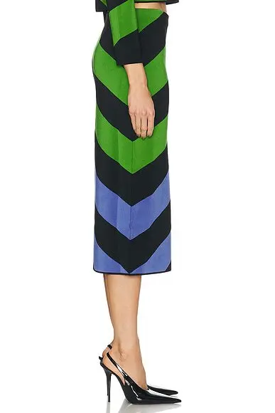 Carolina Herrera Knit Pencil Skirt