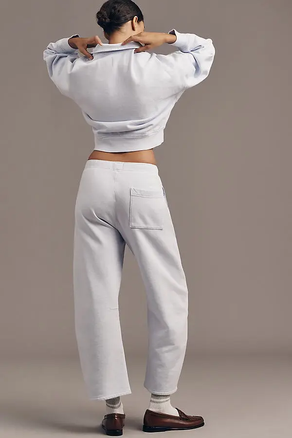 Citizens Of Humanity Miro Barrel-leg Sweatpants - Periwinkle