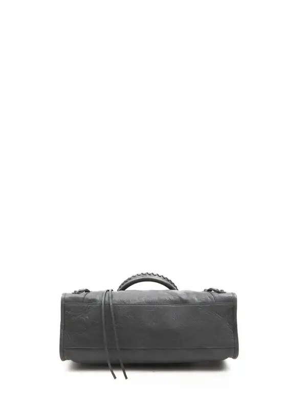 Balenciaga Medium Le City Leather Bag - Grey