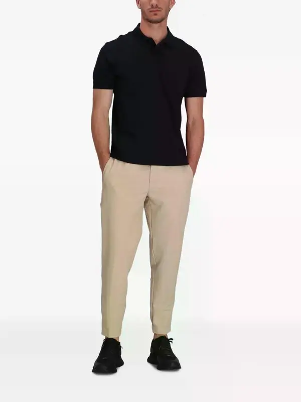 BOSS Interlock Cotton Polo Shirt - Blue