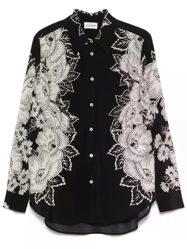 P.a.r.o.s.h Floral-print Shirt