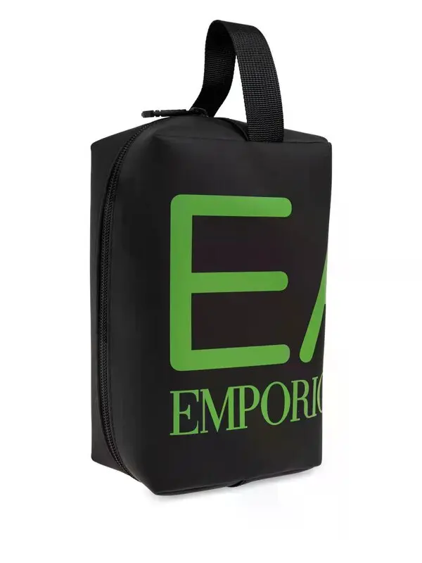 EA7 Logo-print Wash Bag
