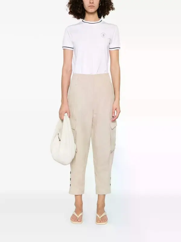 Brunello Cucinelli Linen Cargo Trousers - Neutrals