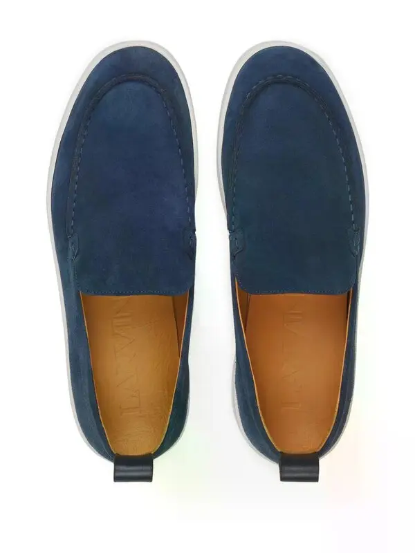 LANVIN Suede Loafers - Blue
