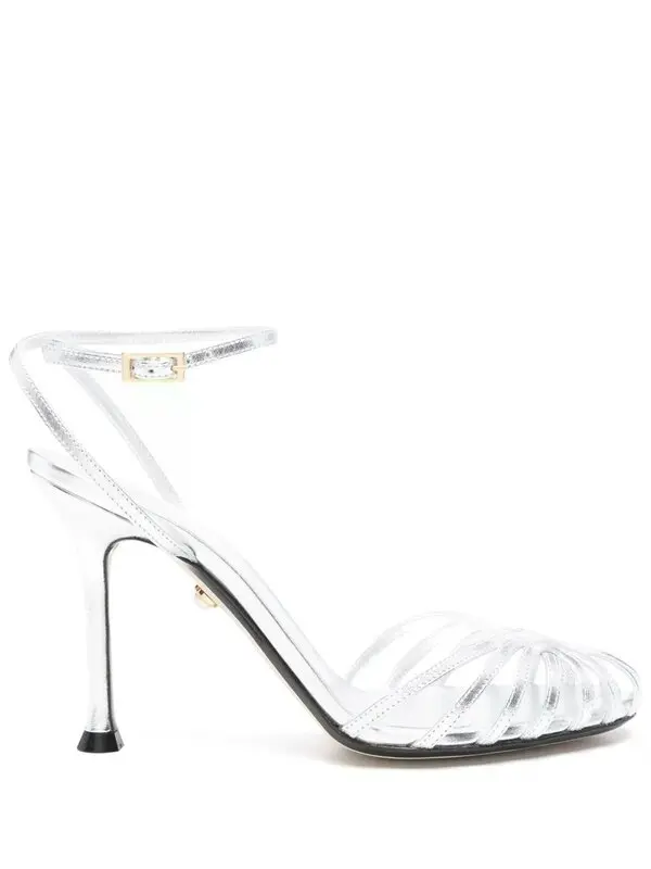 ALEVI MILANO 95mm Ally Sandals - Silver