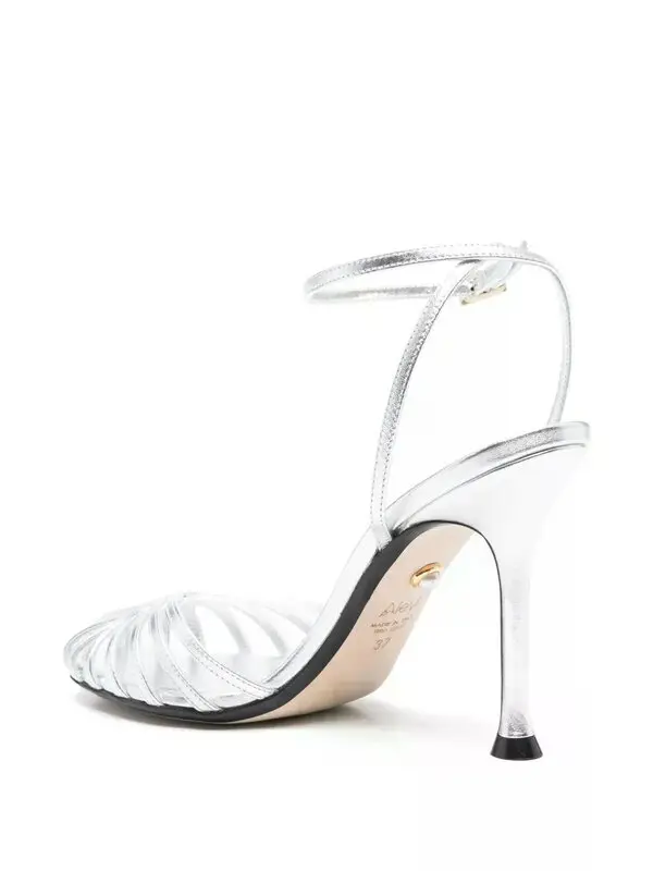 ALEVI MILANO 95mm Ally Sandals - Silver