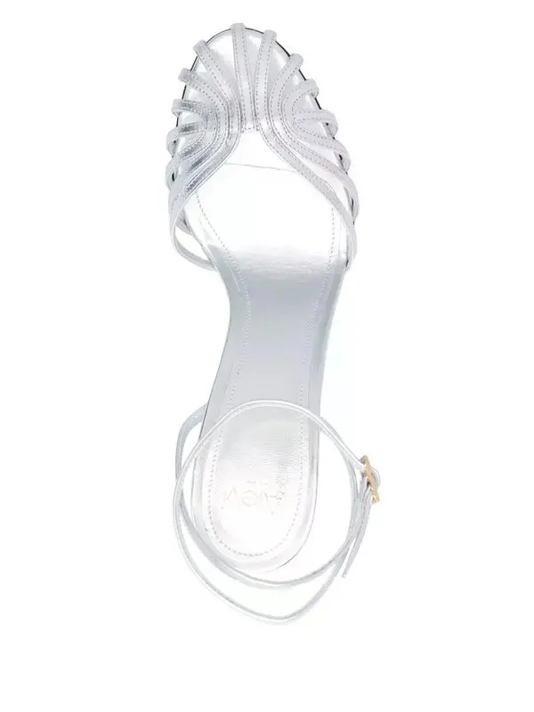 ALEVI MILANO 95mm Ally Sandals - Silver