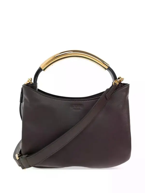 Moschino Leather Tote - Brown