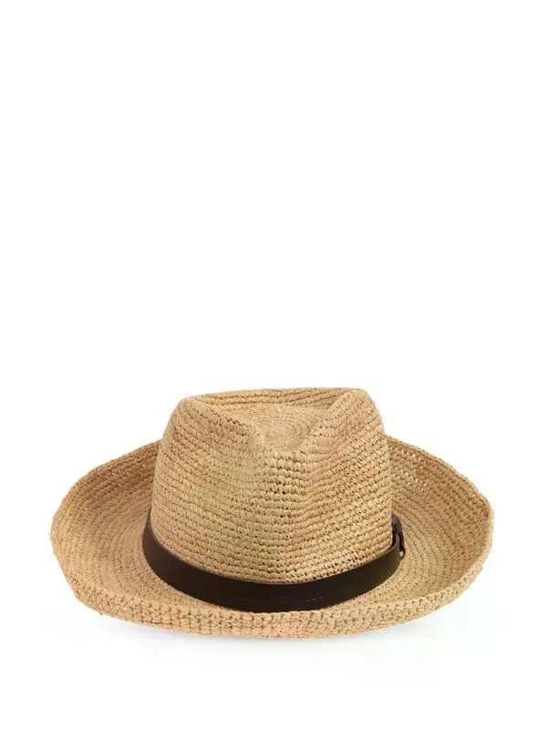 Emporio Armani raffia straw hat Woven raffia hat | Emporio Armani main image 4