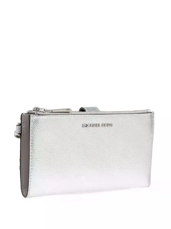 Michael Kors Adele Wallet - Silver