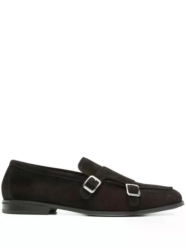 DOUCAL'S Suede Monk Shoes