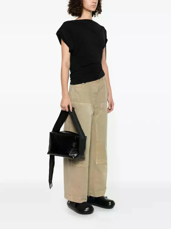 UMA WANG Medium Shoulder Bag - Black