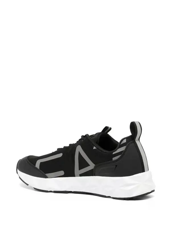 EA7 Logo Sneakers - Black