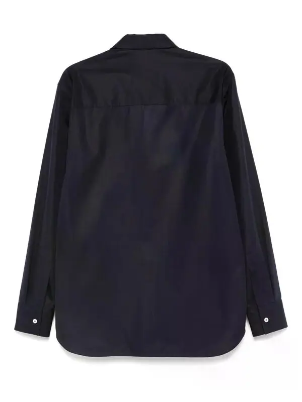 JIL SANDER Organic Cotton Shirt - Blue