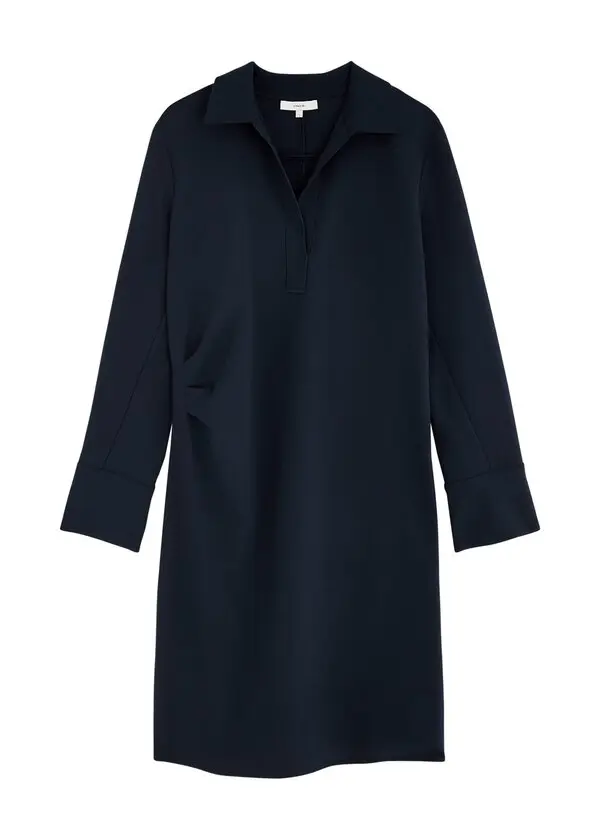 Vince Jersey Mini Dress In Dark Navy - 50% Off | Editorialist