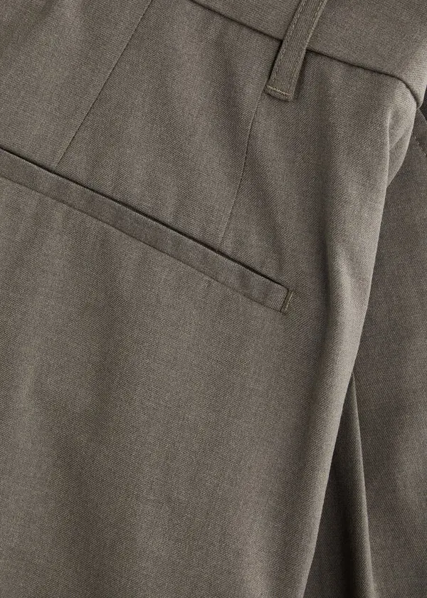 Remain Birger Christensen Wide-leg Twill Trousers