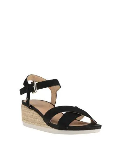 Geox Leather Wedge Espadrilles