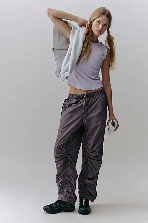 Free People Track Star Pants - Eclipse
