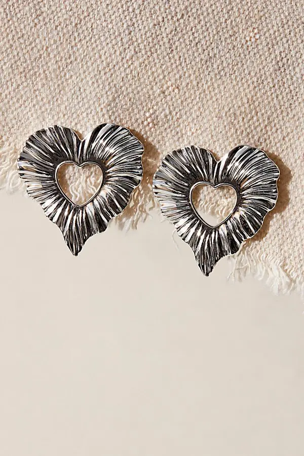 MIRANDA FRYE Amour Earrings - Silver
