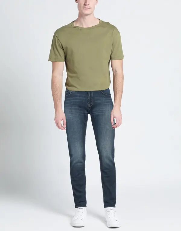 Armani Exchange Jeans In Cotton, Polyester, And Elastane - Blue